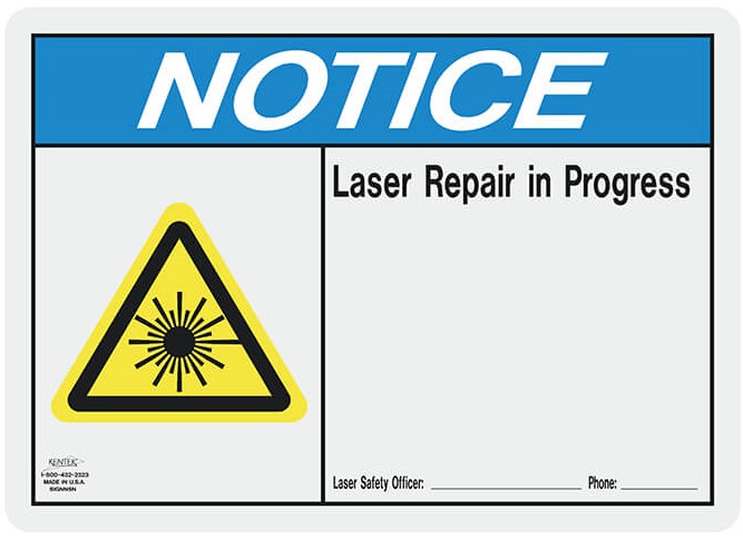 notice-sign-label_g1 - Kentek Laser Safety U